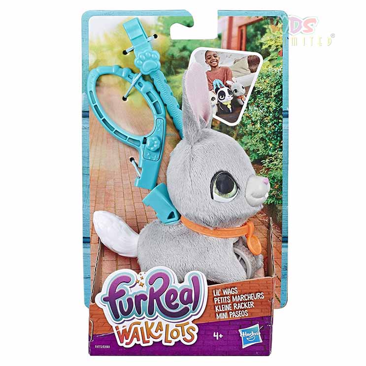 FurReal Walk-a-lots Lil Wags Interactive Pet Rabbit - Kids Unlimited
