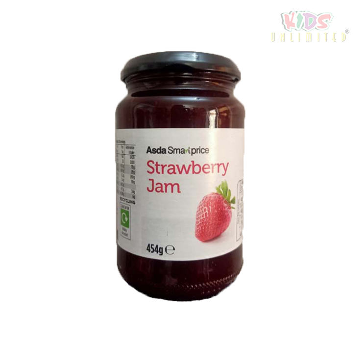 ASDA Strawberry JAM 454G - Kids Unlimited