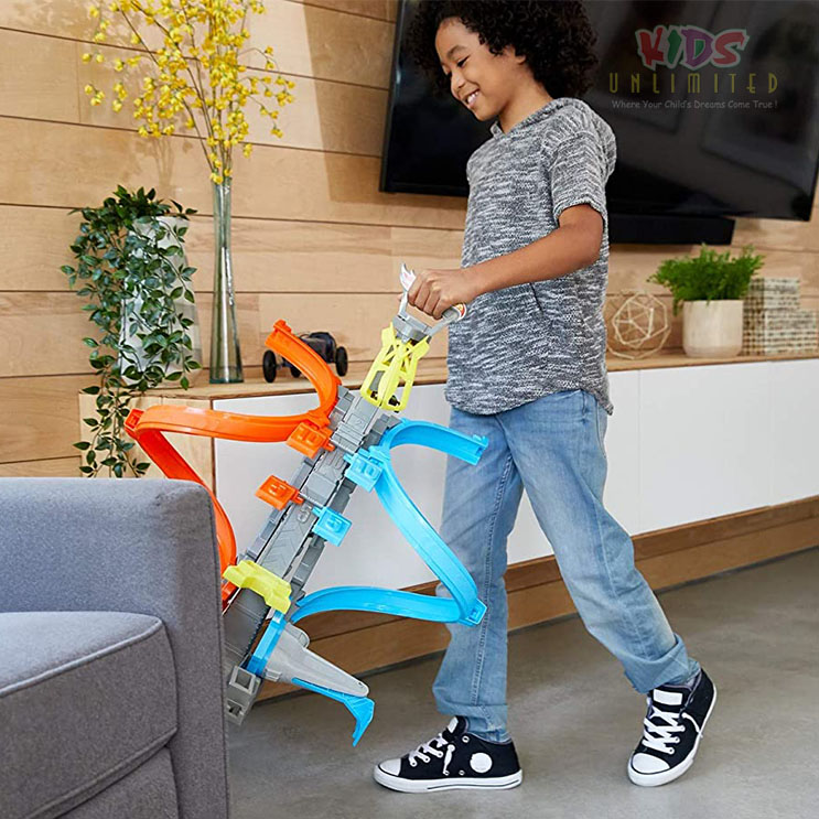 Hot Wheels Loop & Launch Track Set for Kids 5-10 Years Old - Kids Unlimited