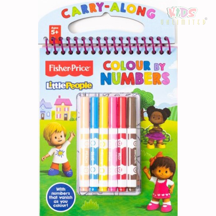 FISHER PRICE COLOUR BY NUMBERS - Kids Unlimited